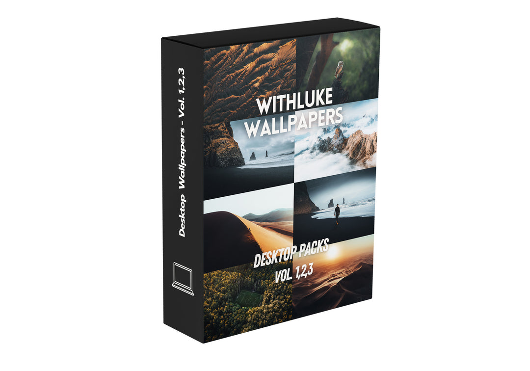 WL Desktop Wallpapers - Vol. 1,2,3 – WithLuke Studios